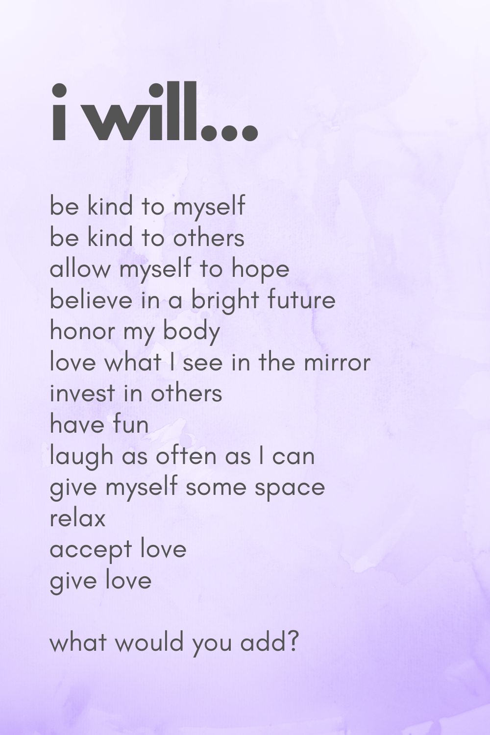 31 Positive Affirmations For the Day - A Thousand Lights