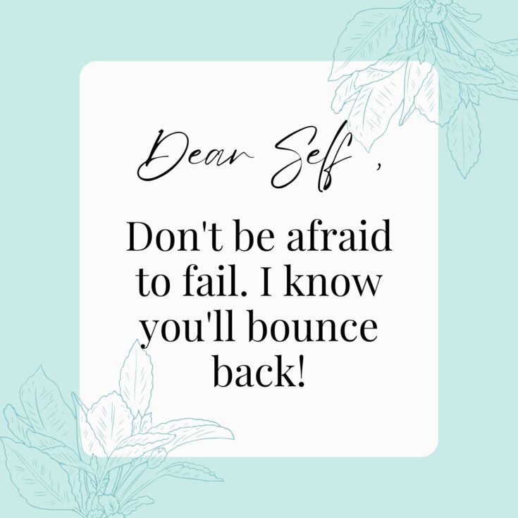 Motivational Dear Self Quotes - A Thousand Lights