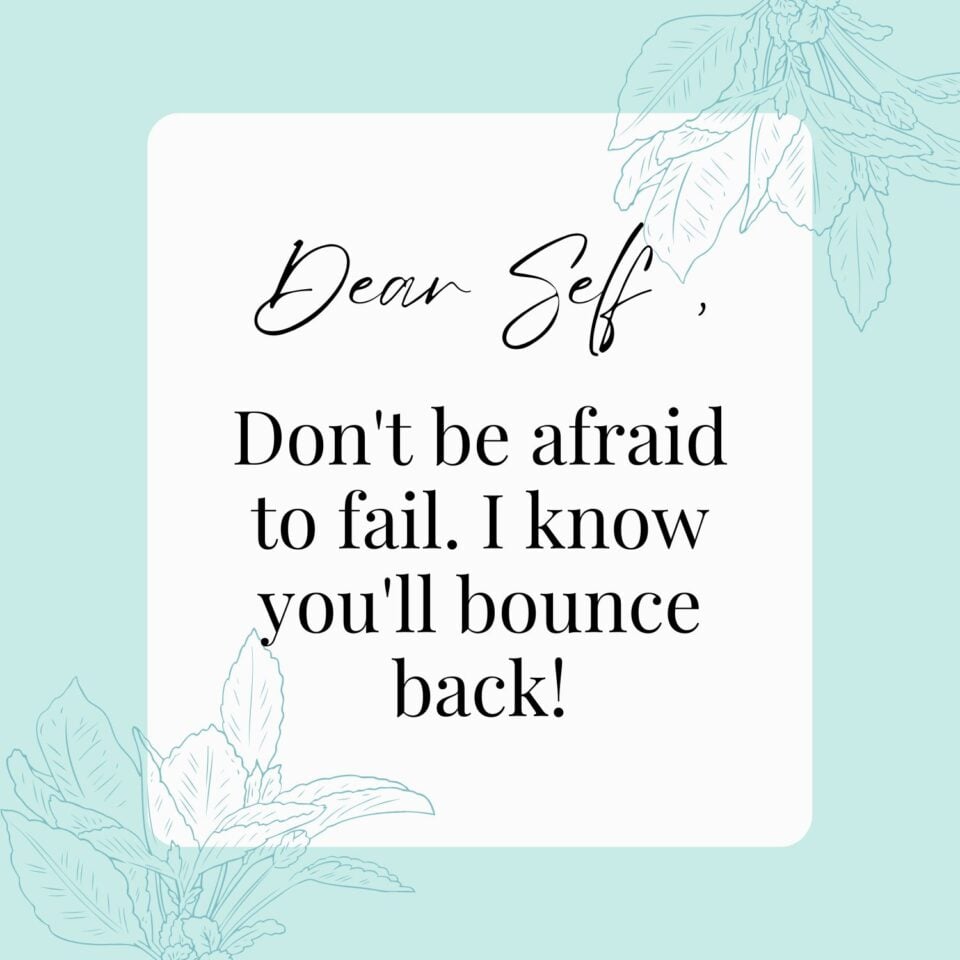 Motivational Dear Self Quotes - A Thousand Lights