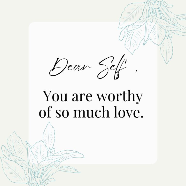 Motivational Dear Self Quotes - A Thousand Lights