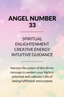 Angel Number 33 Meaning: Unveiling the Power and Symbolism - A Thousand ...