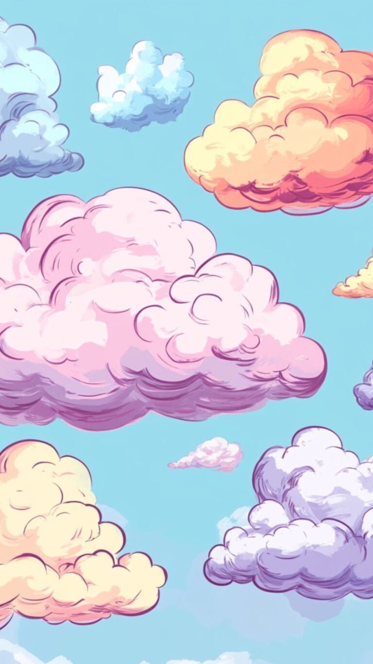25+ Aesthetic Cloud Phone Wallpapers - A Thousand Lights