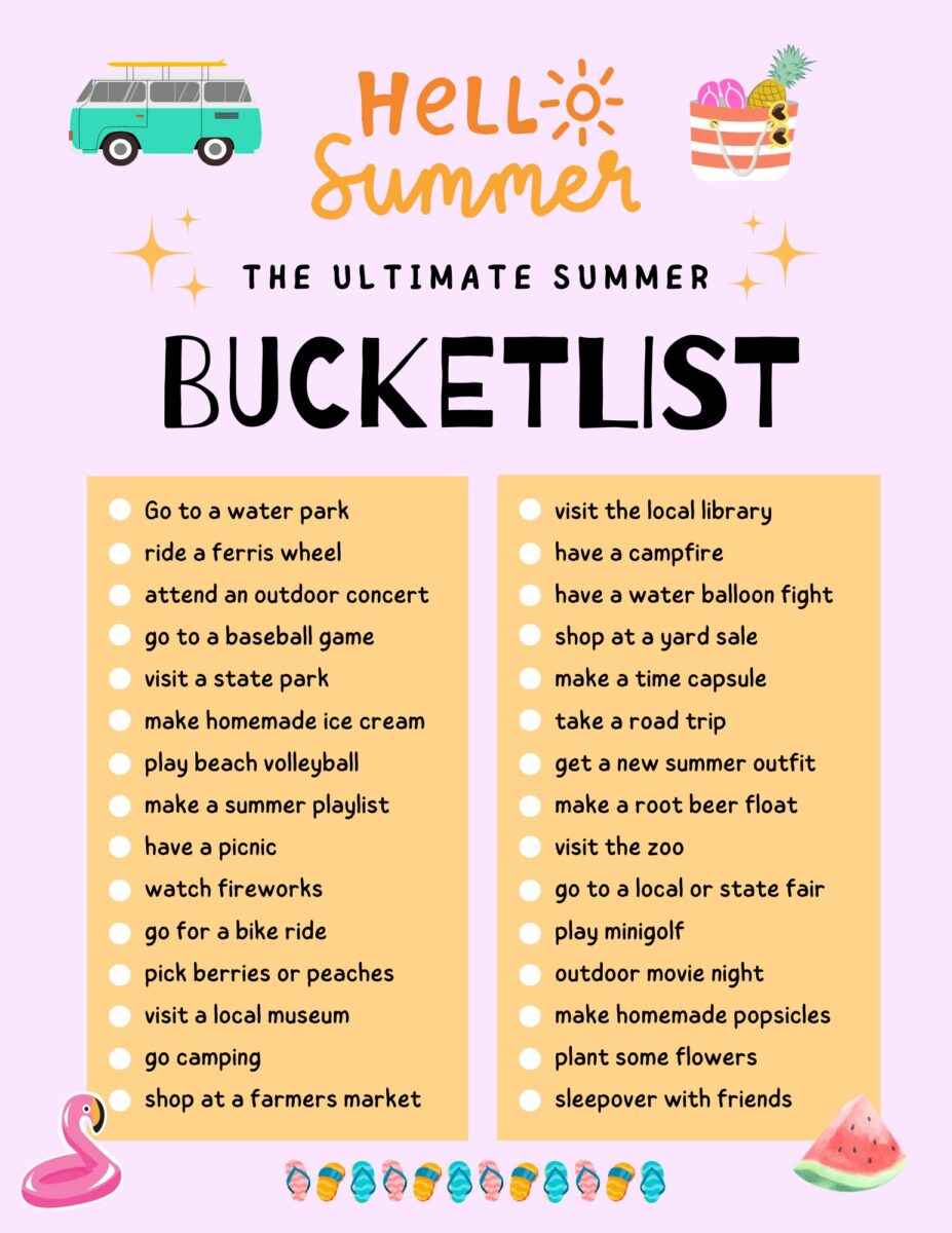 The Ultimate Summer Bucket List - A Thousand Lights